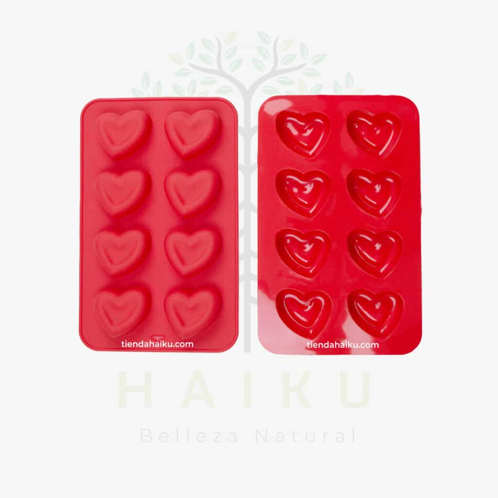 Molde de Silicona Corazón Relieve - Haiku